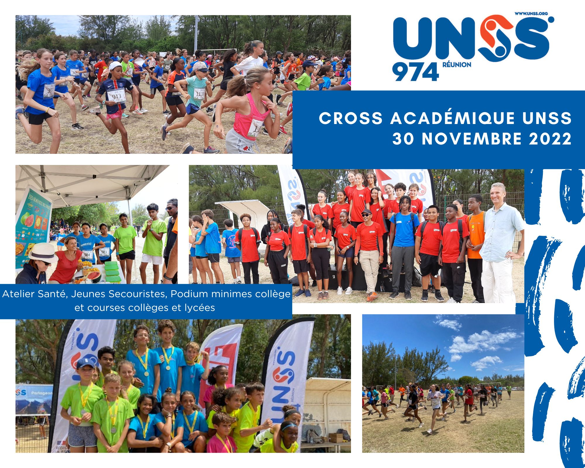 Cross académique UNSS | Académie de La Réunion